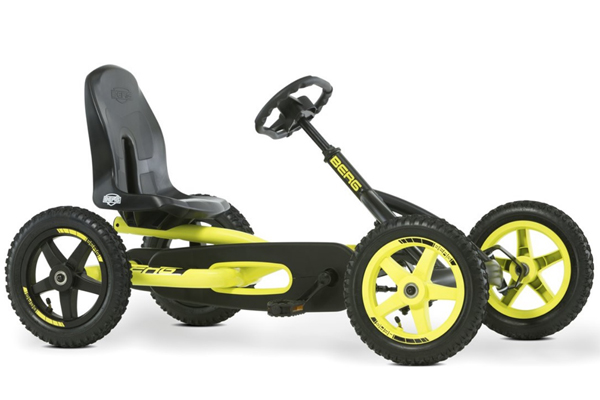 BERG Buddy Cross incl. aanhanger en koppeling | Skelters.nl