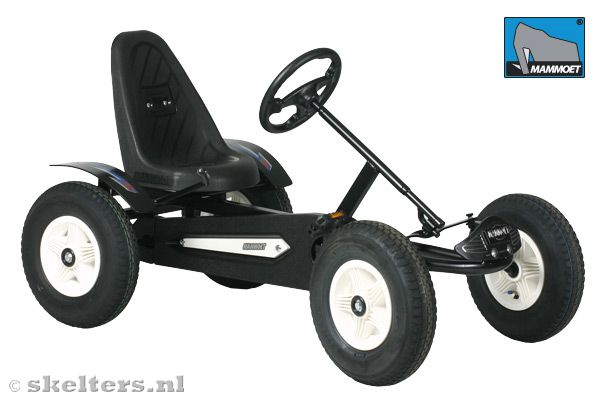 Mammoet Compact zwart met vrijloop | Skelters.nl